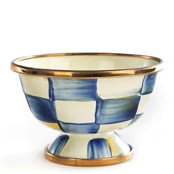 MacKenzie-Childs | Dining | Mackenzie Childs Royal Check Enamel Little ...